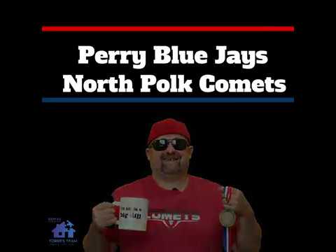 North Polk Comets vs Perry Blue Jays at NP Homecoming - YouTube