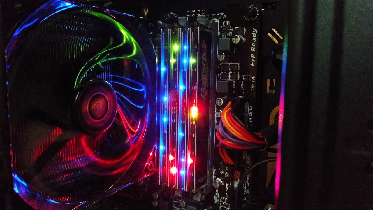 RAM: Crucial Ballistix Tracer Black and Blue Sets - YouTube