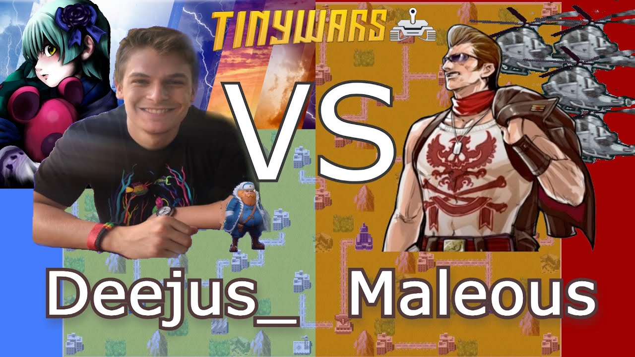 Insane Advance Wars DAYS OF RUIN Games: Deejus_ Vs Maleous - YouTube