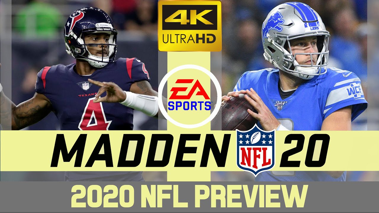 Houston Texans @ Detroit Lions - NFL 2020 Week 12 - Madden Simulation ...