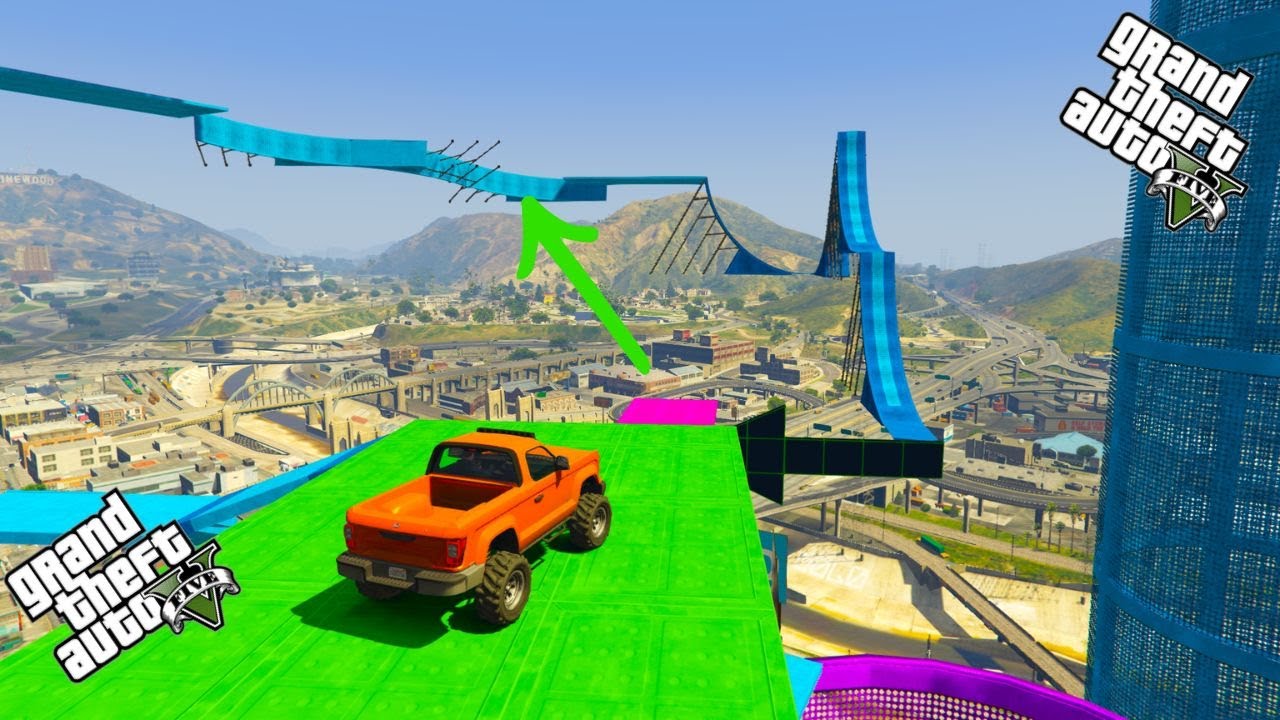 Players Can Win This Parkour Race in GTA V - YouTube