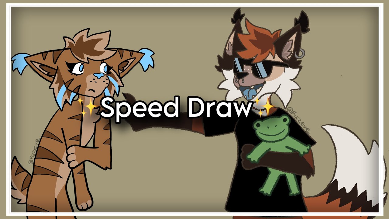 Old VS New Fursona Drawing Time Lapse 🐾 // Procreate - YouTube