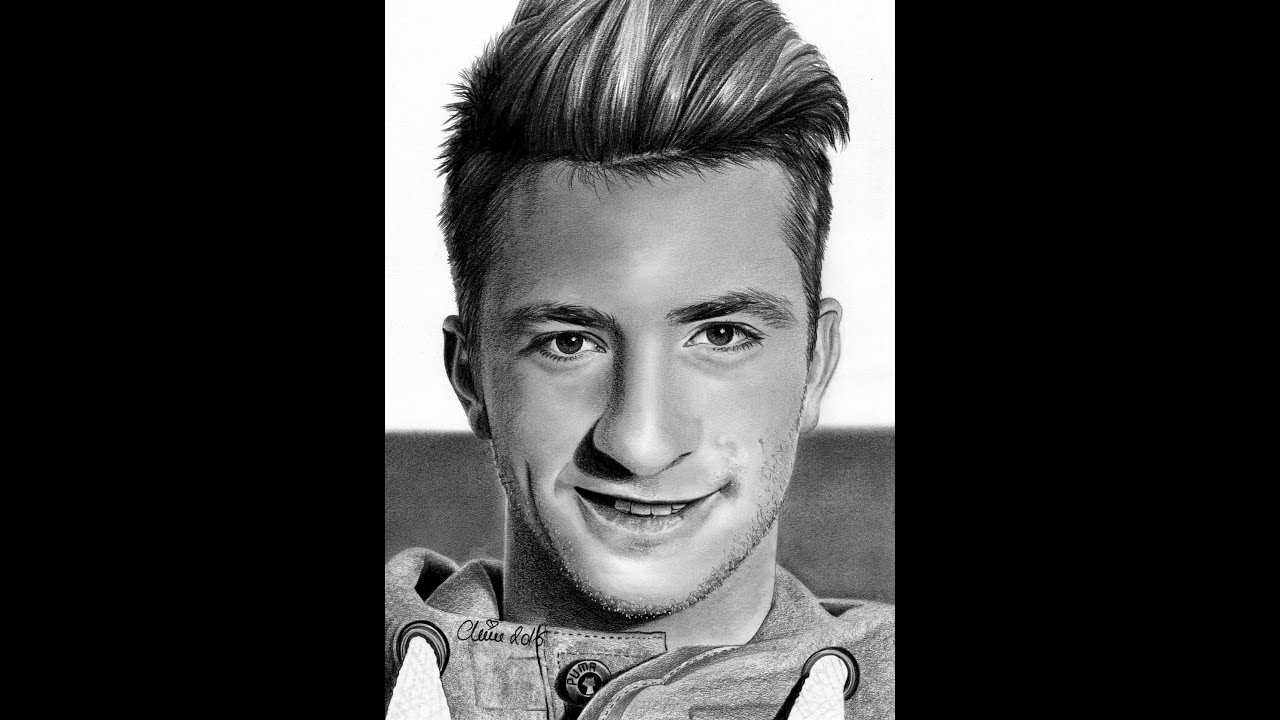 Marco Reus ♥ DFB Team ♥ GERMANY ♥ BV Borussia Dortmund ♥ Speed Drawing ...