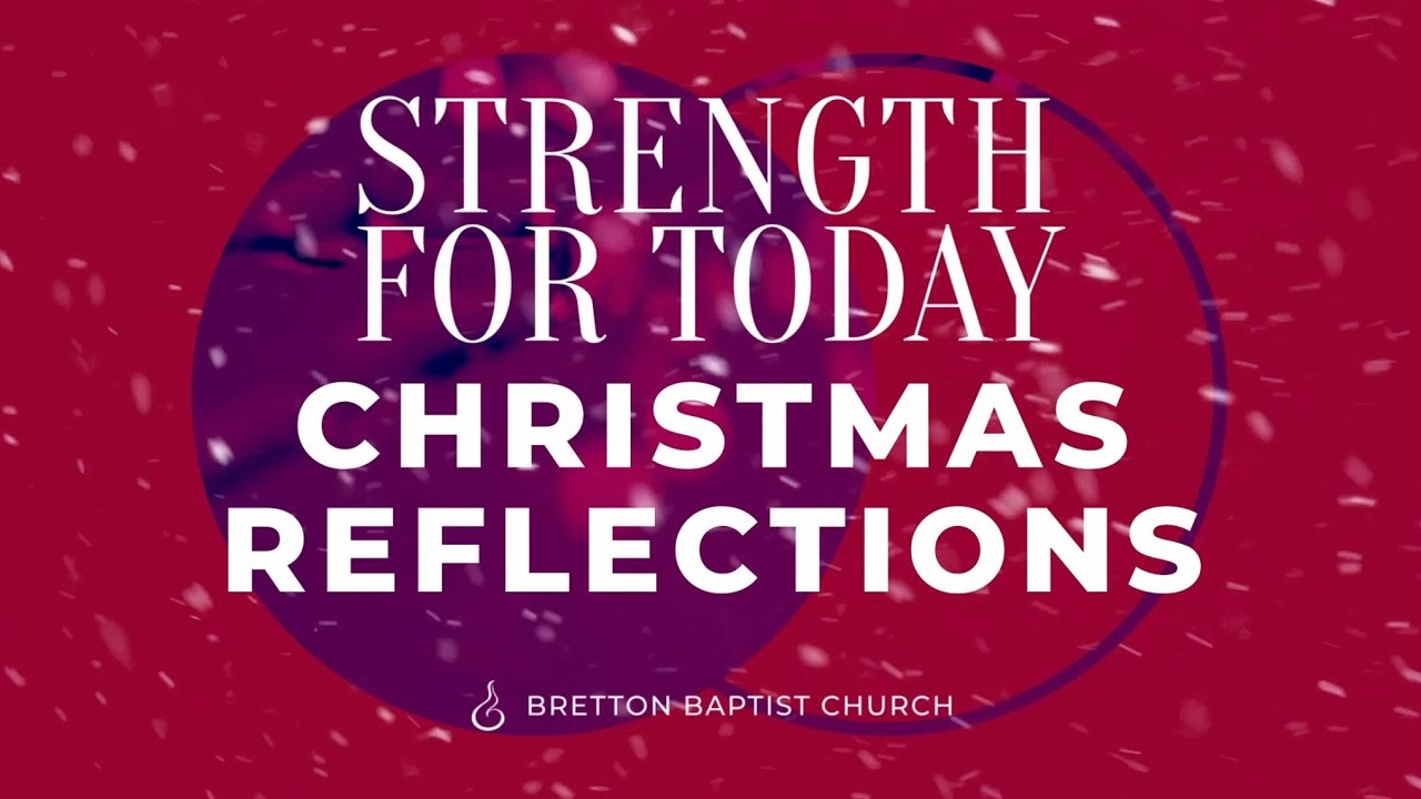 Christmas reflections - 5/1/23 - YouTube