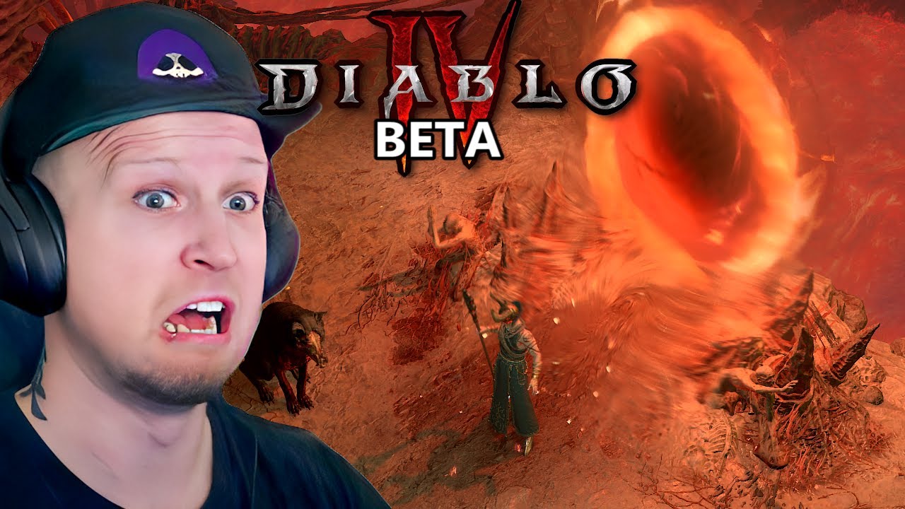 Diablo 4 Beta Final Day Grinding Level 25 Diablo 4 Sorcerer