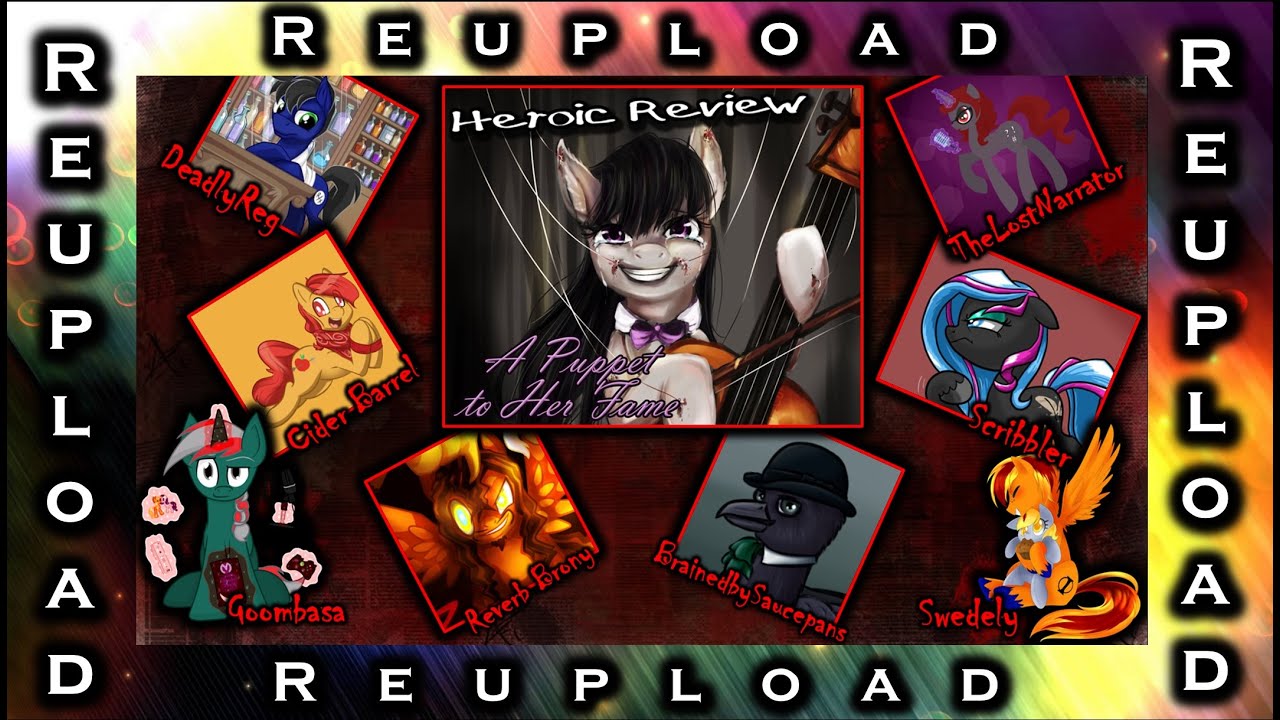 The Heroic Review! [MLP Fanfic Reviews] 'A Puppet To Her Fame’ by ...