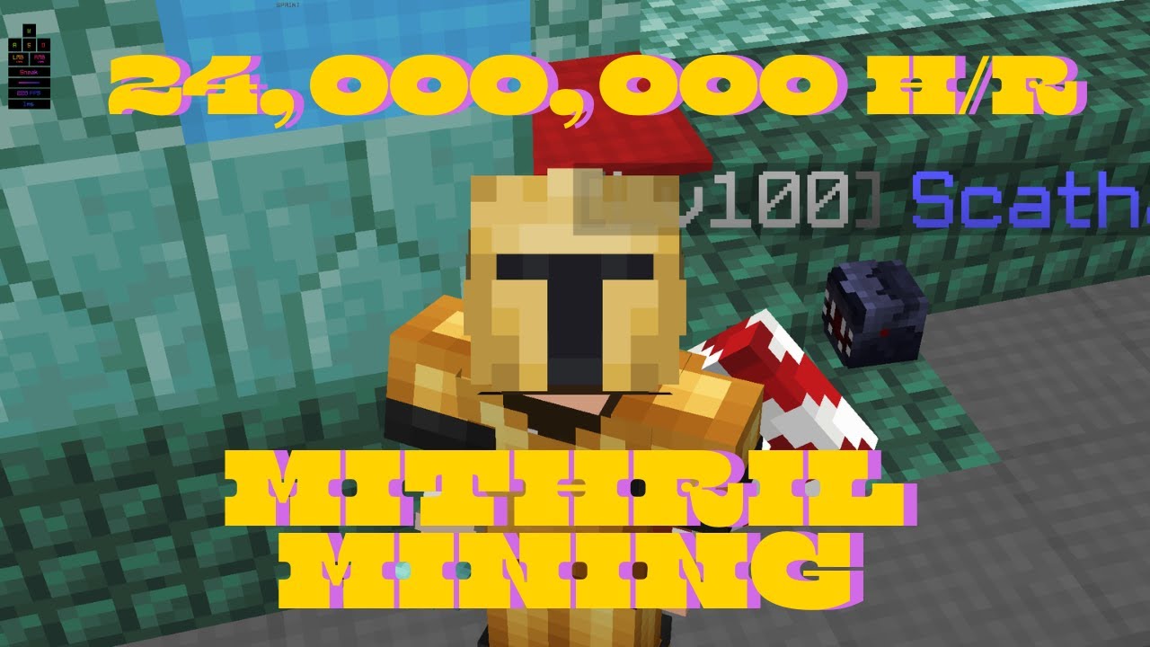 *Insane* 24,000,000 coins an hour MITHRIL MINING - YouTube