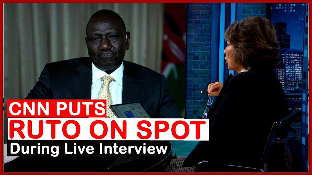Ruto CNN Interview : Kenya's President Put on the Spot With Amanpour ...