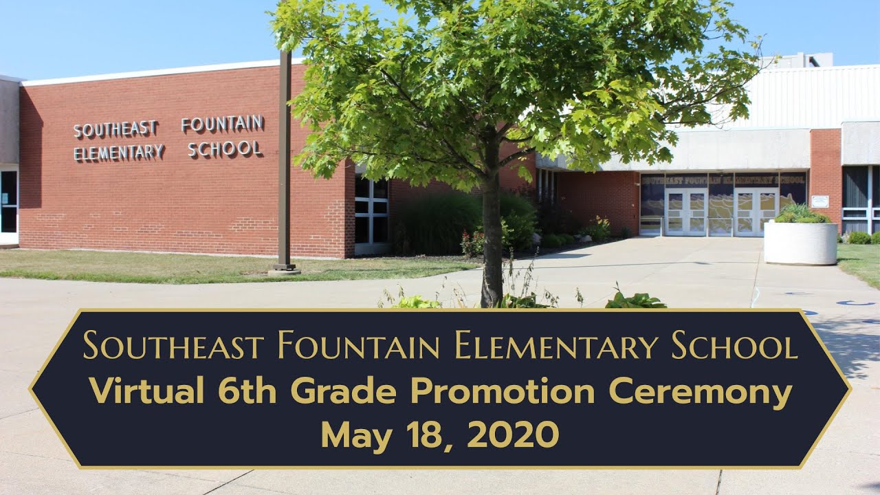 Virtual 6th Grade Promotion Ceremony 2020 - YouTube