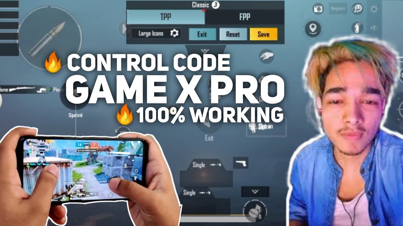Game X Pro New Control Code For BGMI || @GameXPro - YouTube