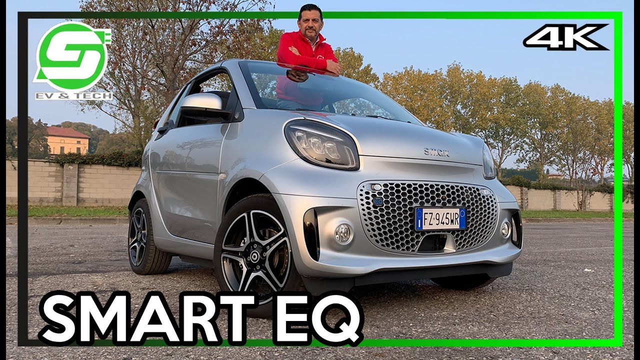 Smart ELETTRICA 2020 | La prova della EQ fortwo cabrio: consumi e ...