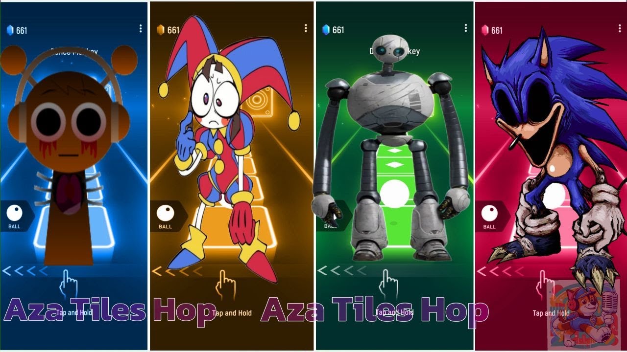 Incredibox Sprunki VS The Amazing Digital Circus 3 VS The Wild Robot VS ...