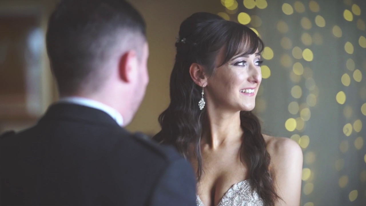 Lochside House Hotel // Laura & Gavin's Wedding Video Highlights - YouTube