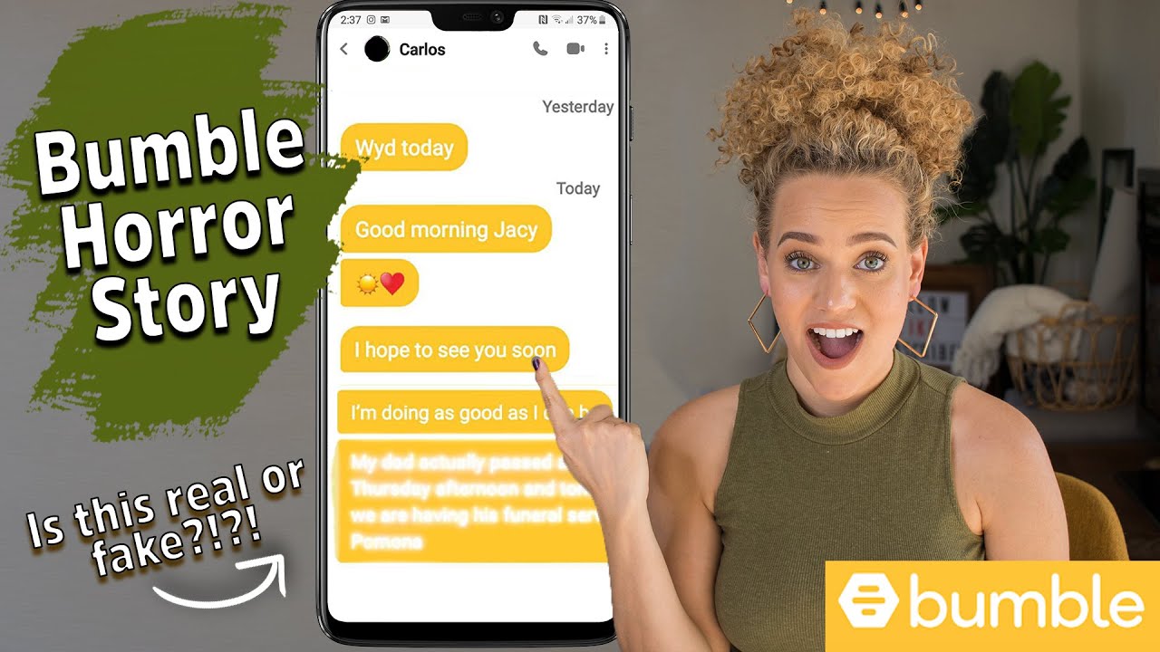 BUMBLE STORYTIME | Funny Dating App Super Swipe Story - YouTube