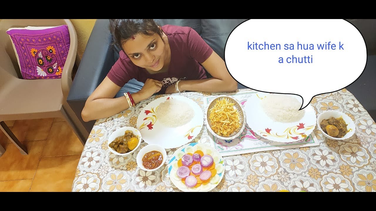 Kitchen se hui wife ki chutti - YouTube