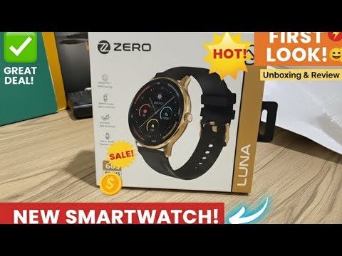 ZERO Smart Watch – Stylish Look, Powerful Features 💪 | Unboxing & First ...