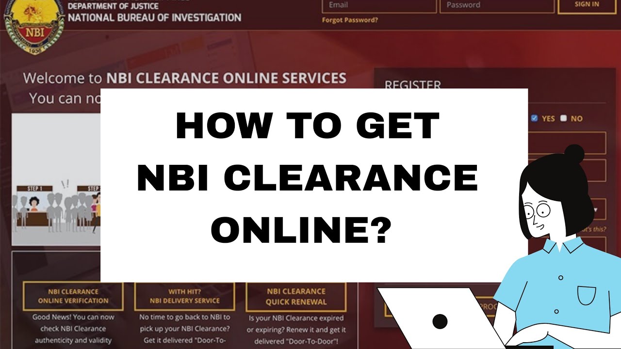 HOW TO GET NBI CLEARANCE ONLINE 2020 / Step by Step Tutorial - YouTube