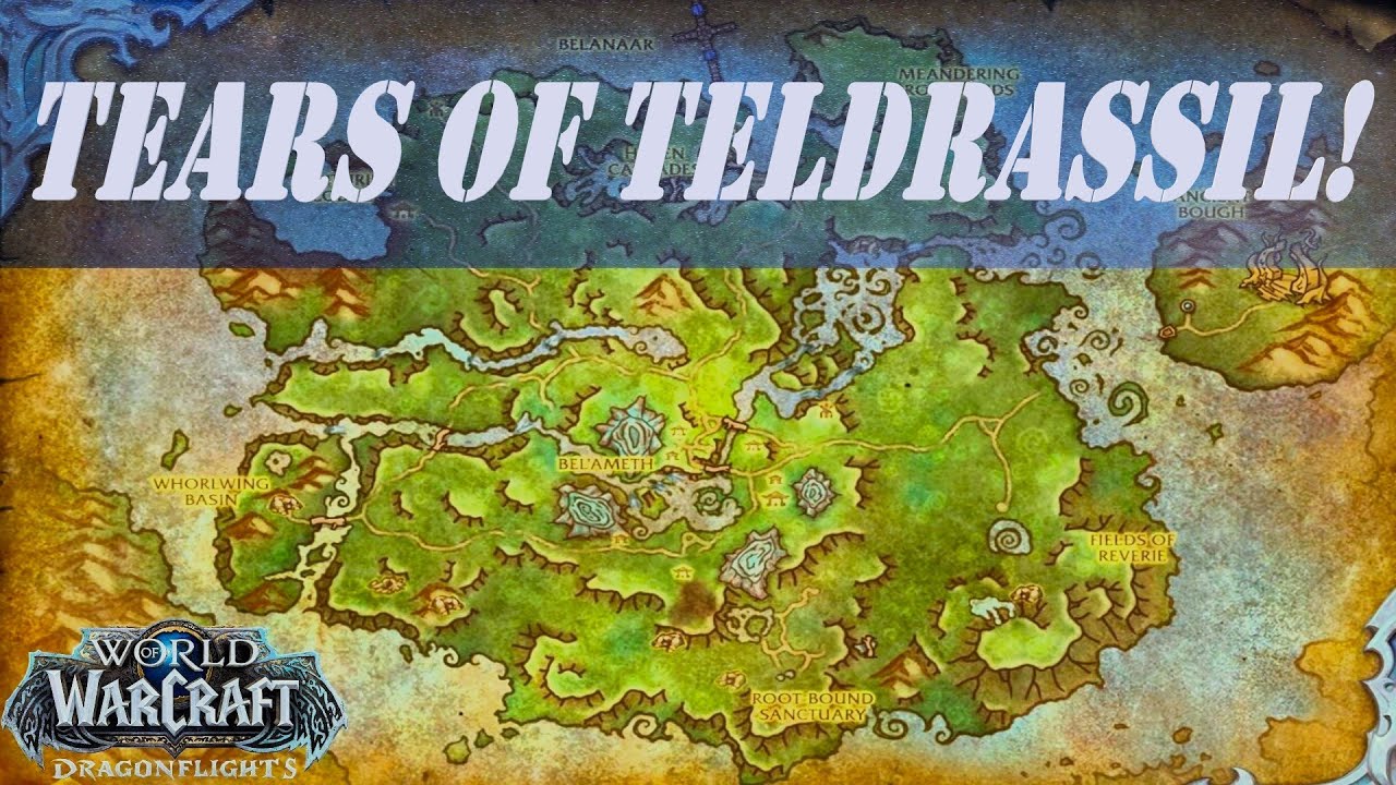 Tears of Teldrassil! Wow Quest in Amirdrassil | Sins of the Sister ...