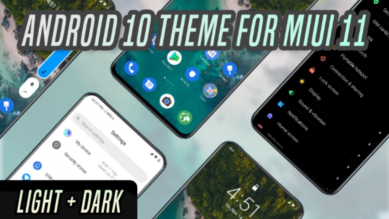 MiUi 11 - Android 10 Theme // Stock Android Theme For MiUi 11 // MiUi ...
