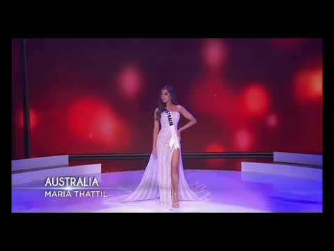 EVENING GOWN MISS UNIVERSE AUSTRALIA 2020