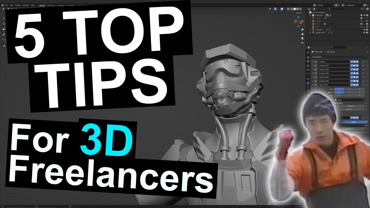How to be a 3D Freelancer - YouTube