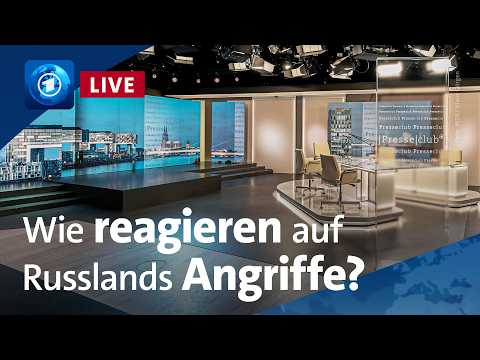 Drohnen, Sprengstoff, Sabotage: Wie reagieren auf Russlands Angriffe? | ARD-Presseclub