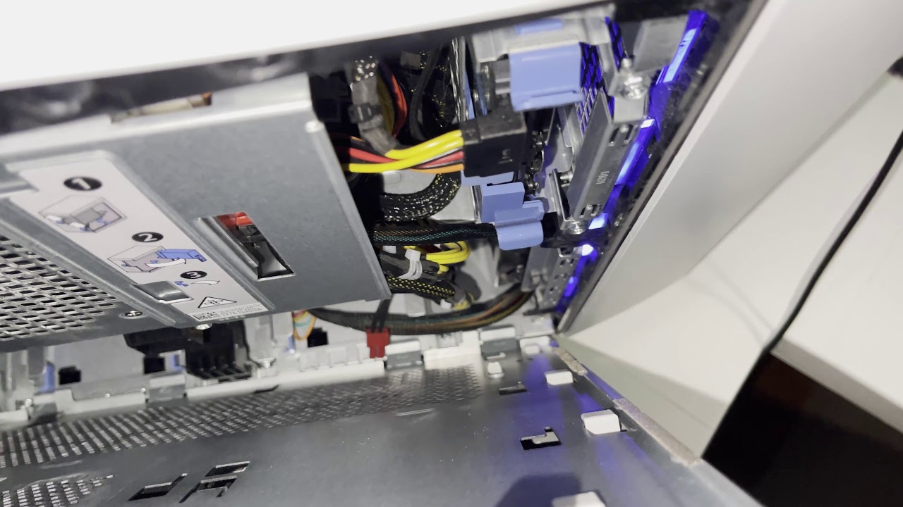 Installing side of case on Alienware R11 - YouTube