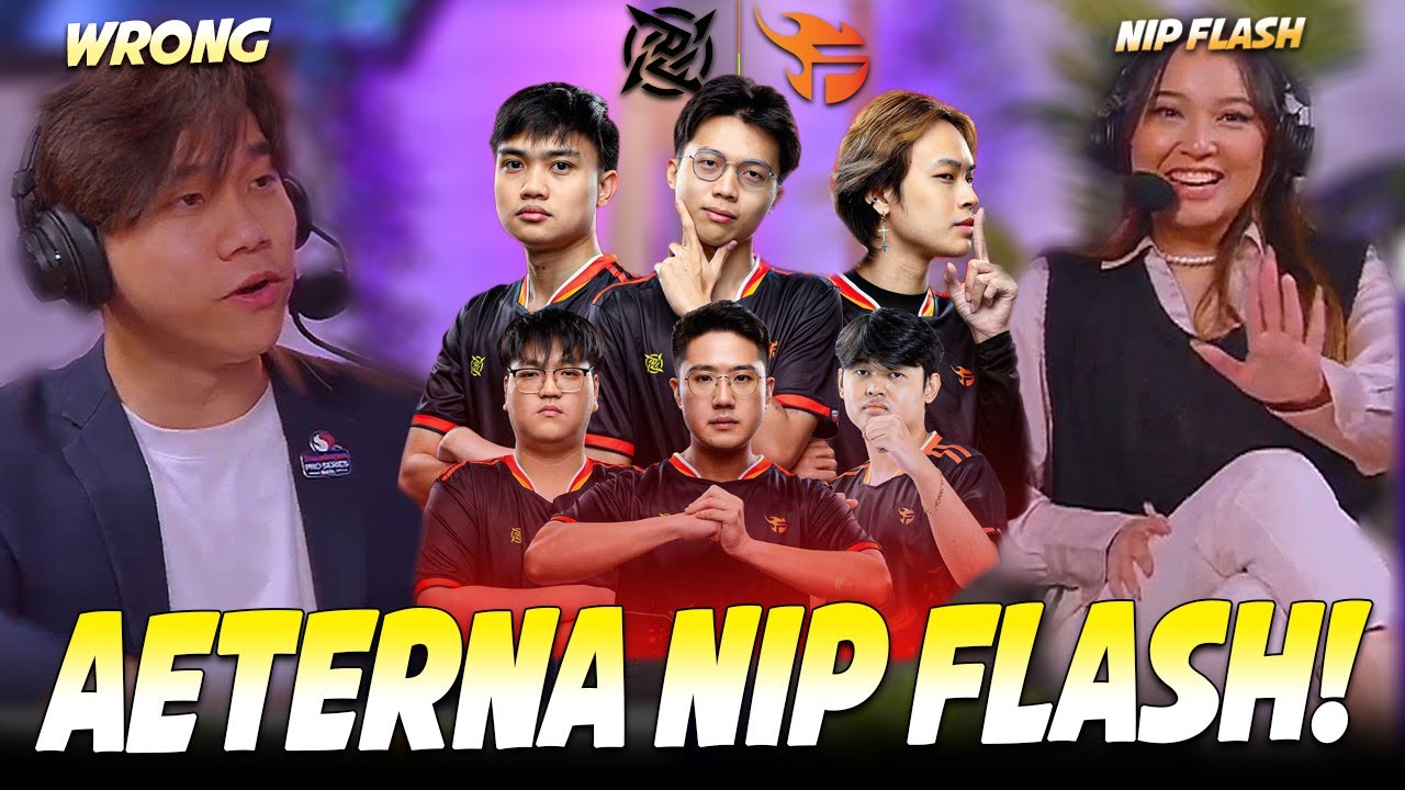SINGAPOREAN CASTER ABSTRACT CALLED OUT AETERNA FOR SAYING "NIP FLASH ...