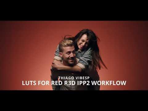 Professional Red Cameras R3D Ipp2 LUTs - YouTube