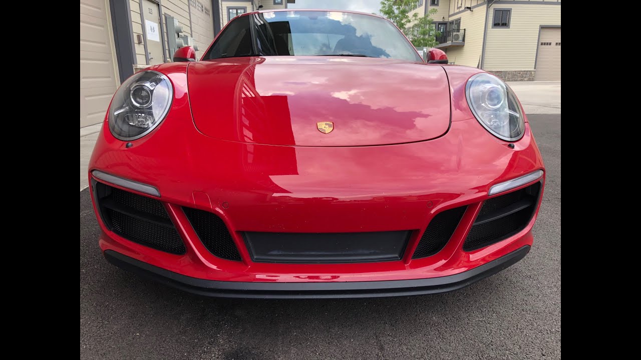 Porsche 911 991.2 GTS / Aero Kit Radiator Grille Installation by RGS ...