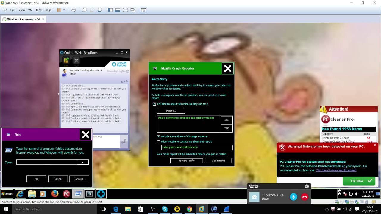 Microsoft Tech support scammer Says That The Popup is a Scam - YouTube