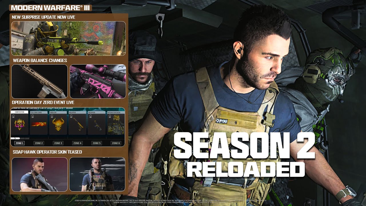 SOAP HAWK OPERATOR, Free Rewards, New Event, & MORE! - Modern Warfare 3 ...