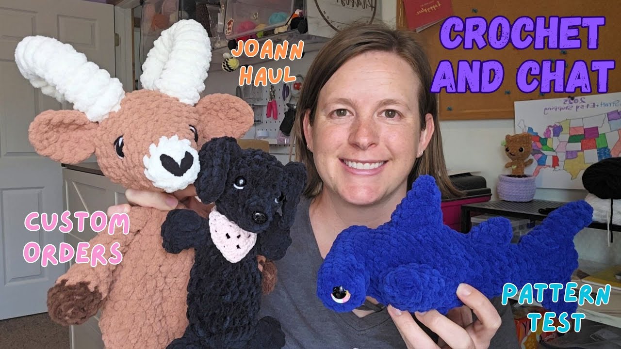Crochet and Chat While I Work on a Fun Pattern Test and Some Unique ...