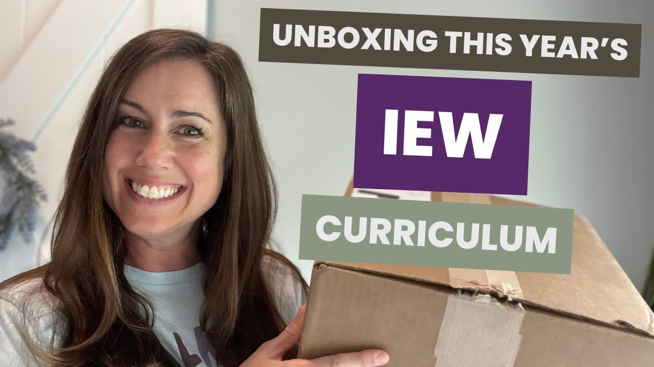 IEW Curriculum Unboxing - YouTube