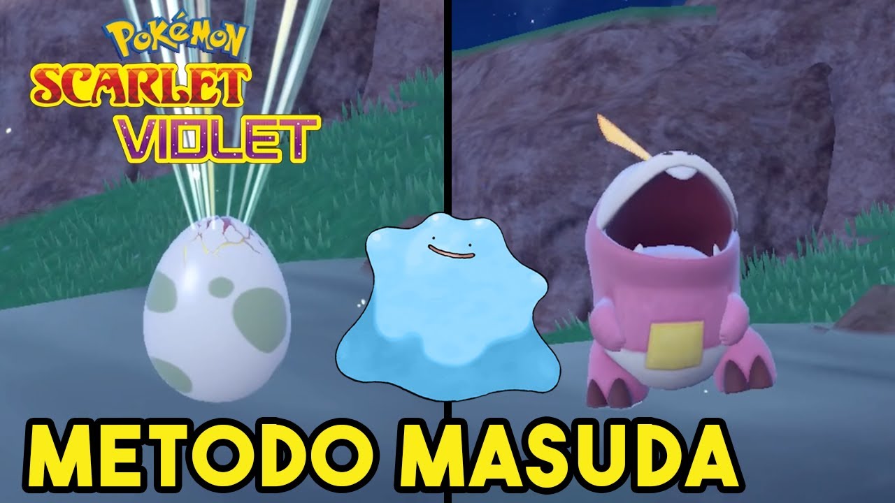 METODO MASUDA EN 1 MINUTO | POKEMON SCALET & VIOLET - YouTube