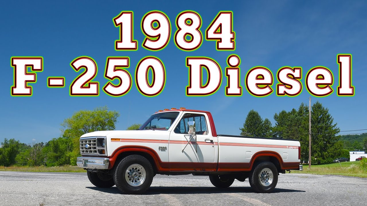 1984 Ford F 250 Explorer IDI Diesel 4MT: Regular Car Reviews - YouTube
