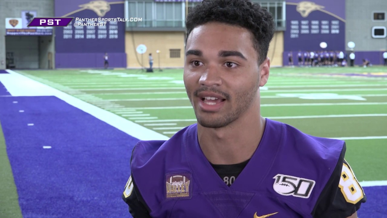 Isaiah Weston, sophomore wide receiver - 2019 UNI Football - YouTube