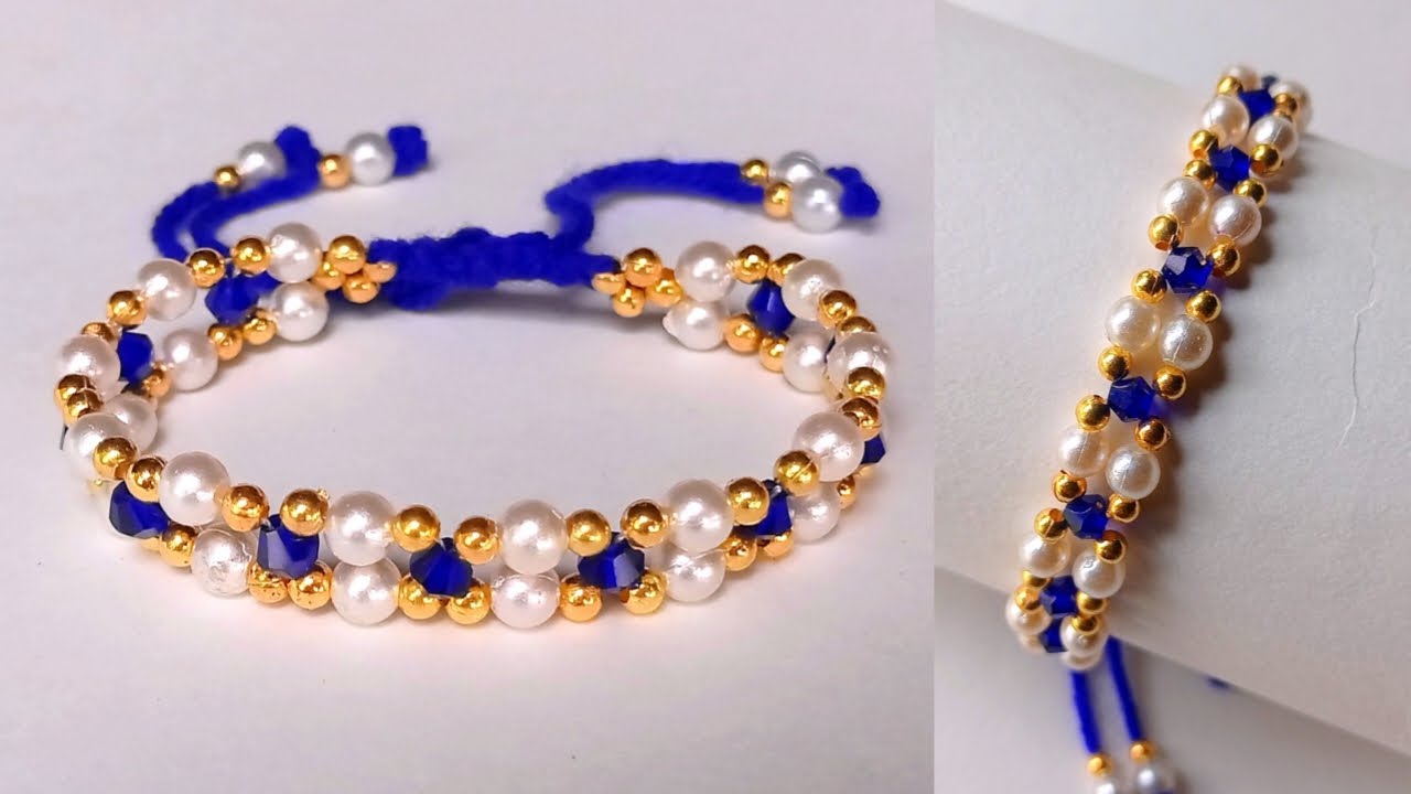 Diy easy bracelet || Simple and easy bracelet || Handmade bracelet ...