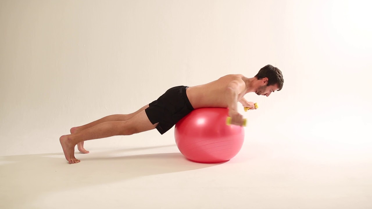 SB Prone With Abd circles:weights - YouTube