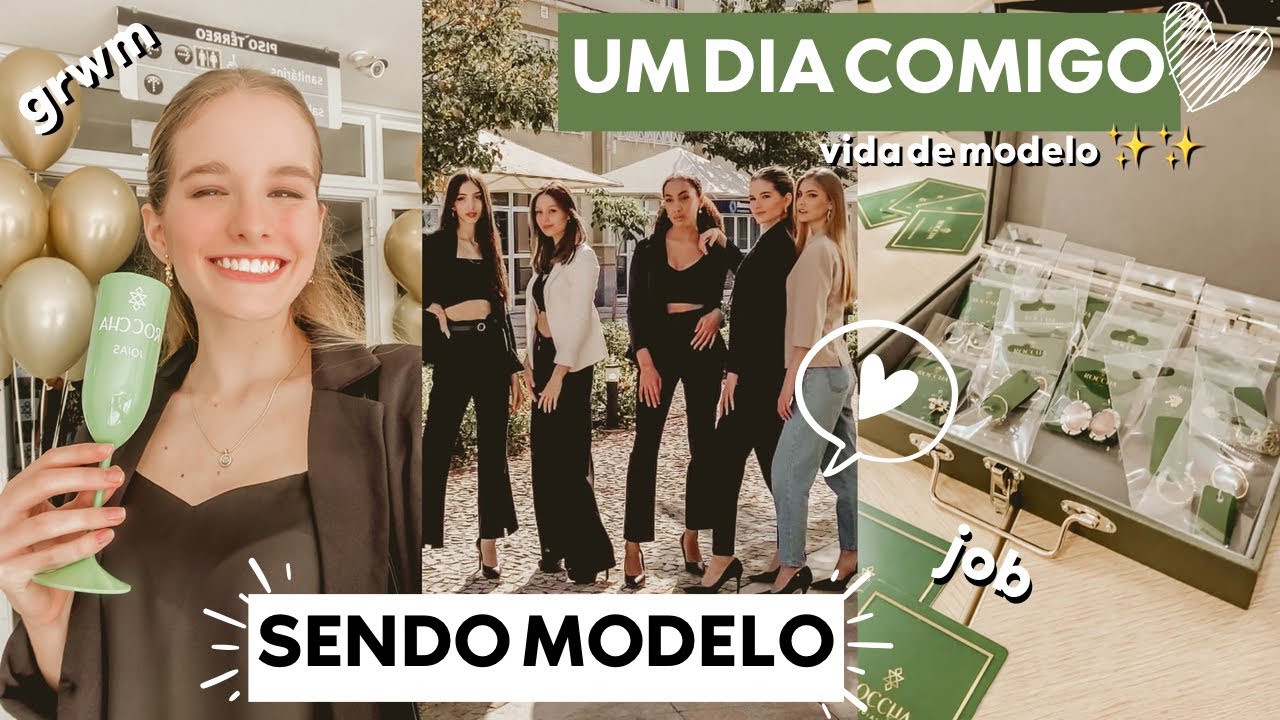 vlog | um dia comigo sendo modelo!! (vida de modelo) 👠 - YouTube