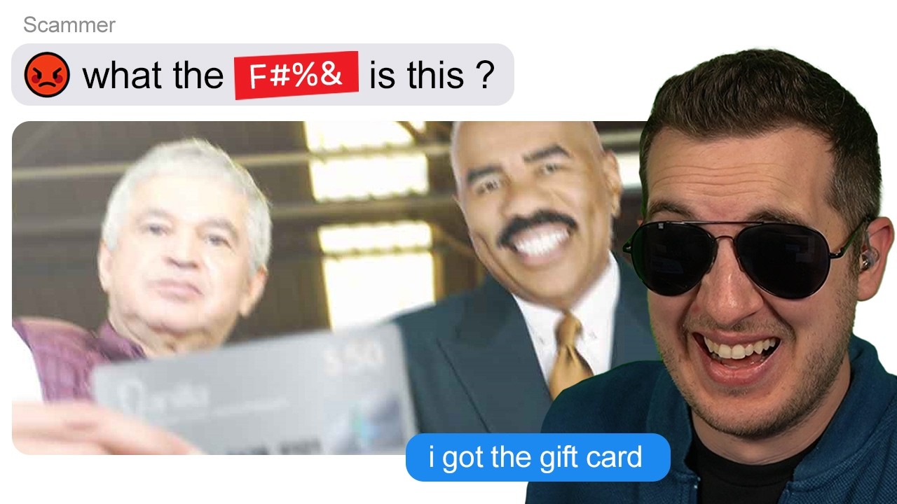 The Angriest Lottery Scammer Ever - YouTube
