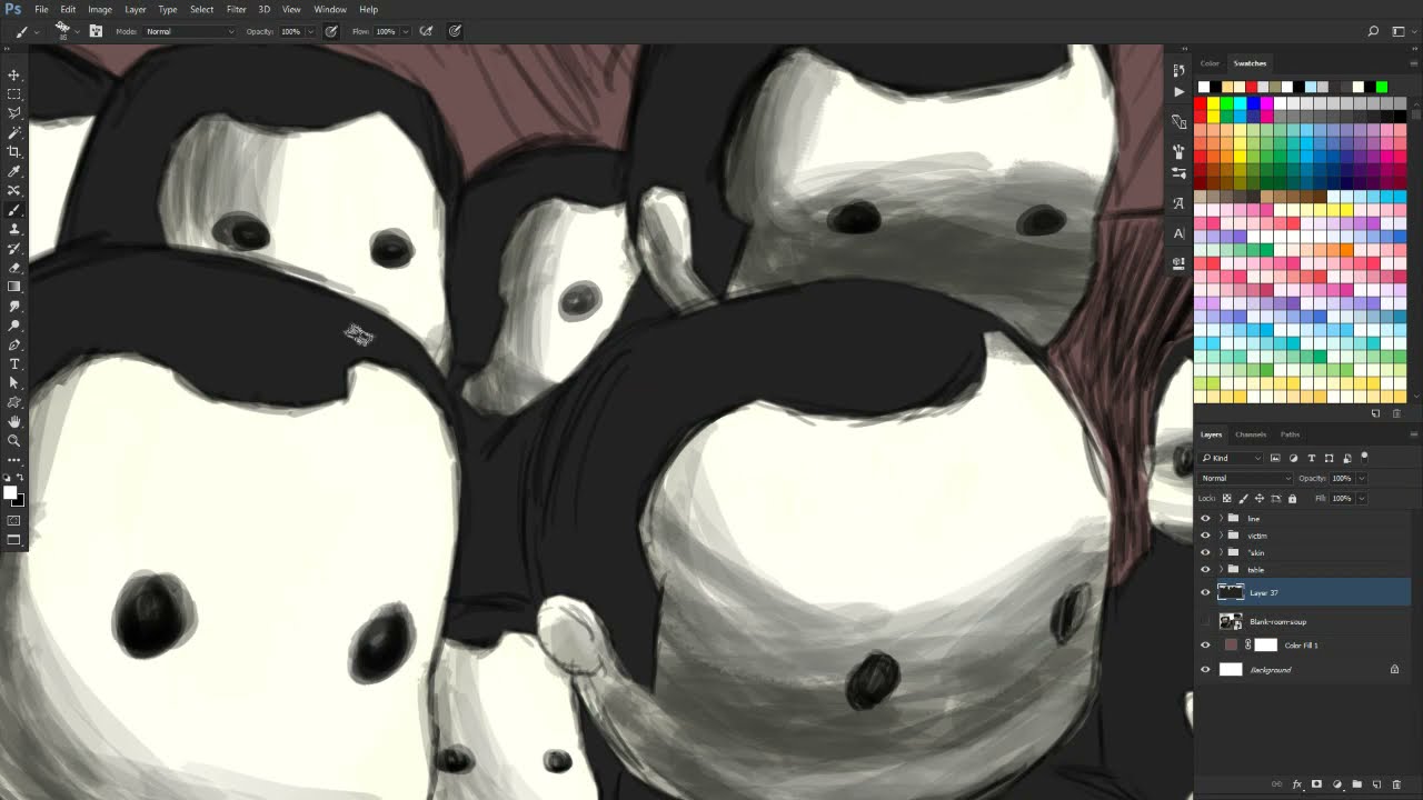 blank room soup | A Speedart Video - YouTube