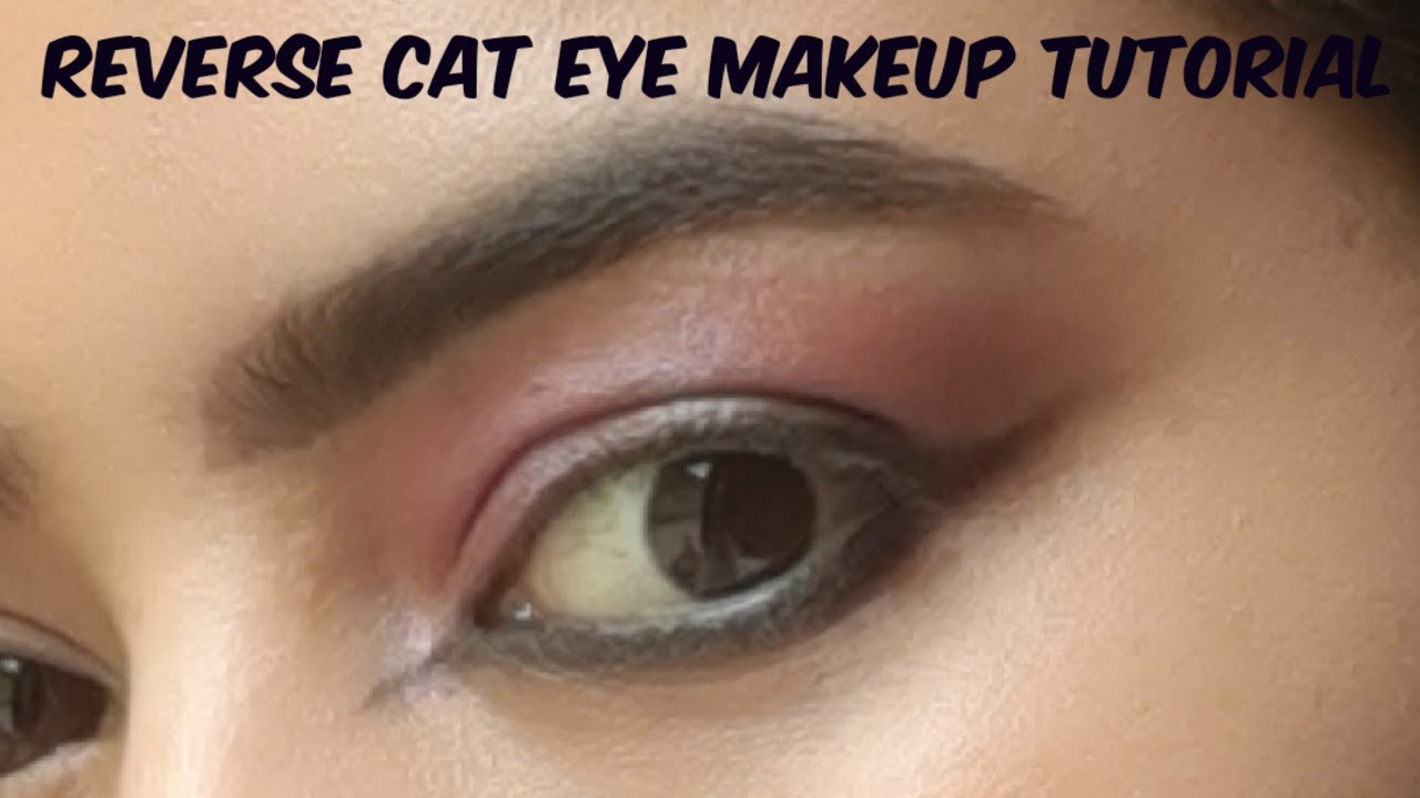 Reverse cat eye makeup tutorial/step by step@my makeup magic111 - YouTube