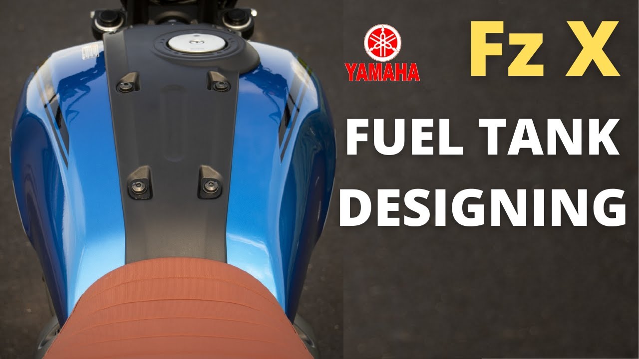 Fz x fuel tank designing | Best designing Fz x Fuel tank | Two wheeler ...