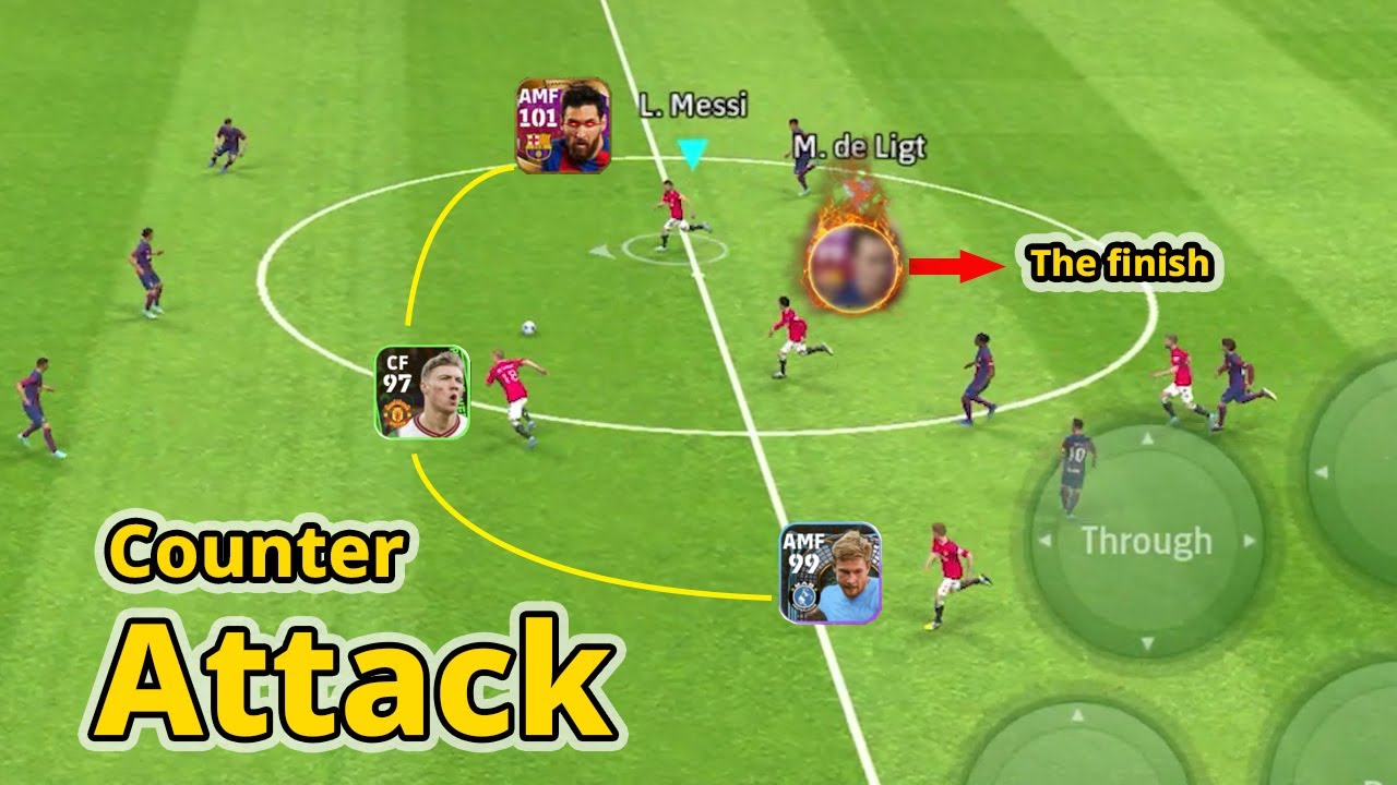 The best counter attack!!who's the finish? - YouTube