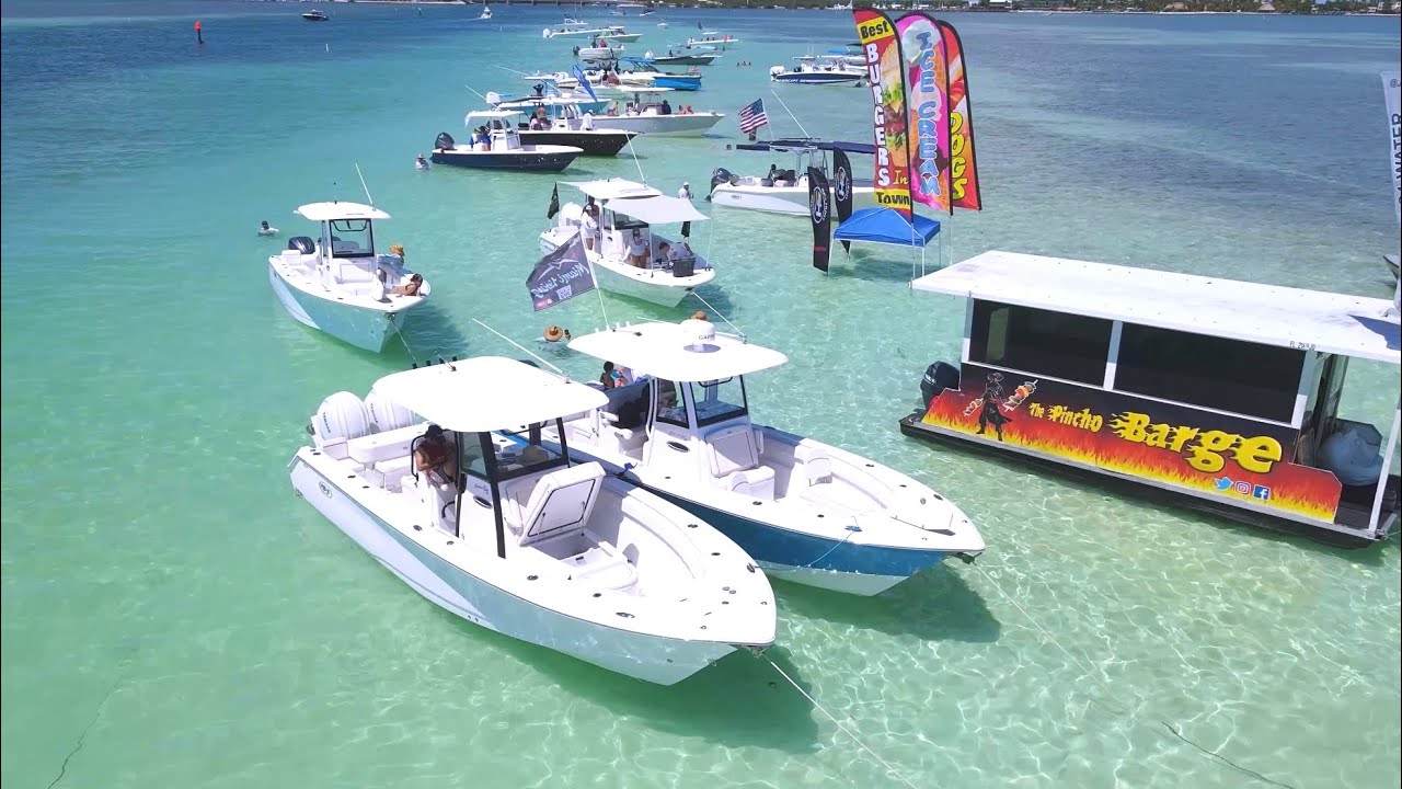 SEA HUNT EVENT AT ISLAMORADA SANDBAR - YouTube