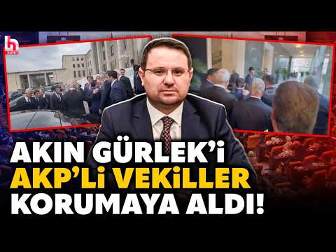 TBMM'DE GÖRÜLMEMİŞ KRİZ: Akın Gürlek, AKP'li milletvekillerinin eşliğinde Meclis’ten ayrıldı!
