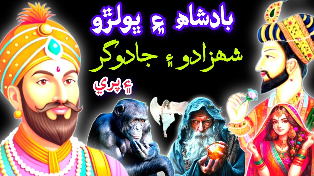 Badshah Aur Bandar__Shehzada Aur Jadugar | Sindhi Kahani |Sindhi ...