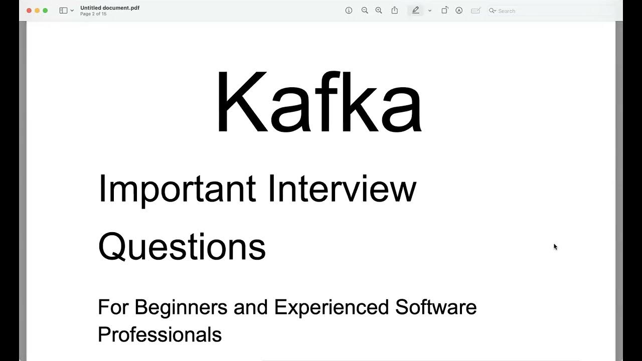 Kafka Interview Question For Experienced and Entry Level Software ...