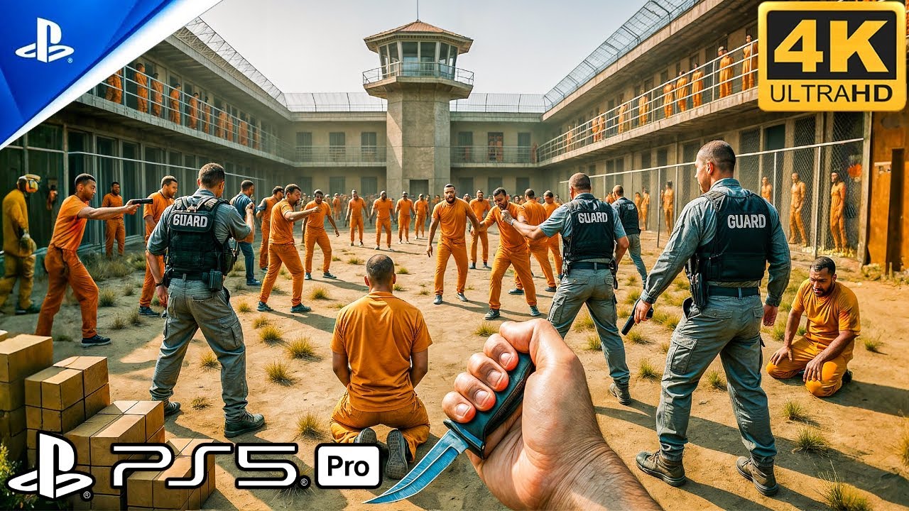 ESCAPE THE PRISON (PS5 PRO) Immersive ULTRA Graphics Gameplay [4K 60FPS ...